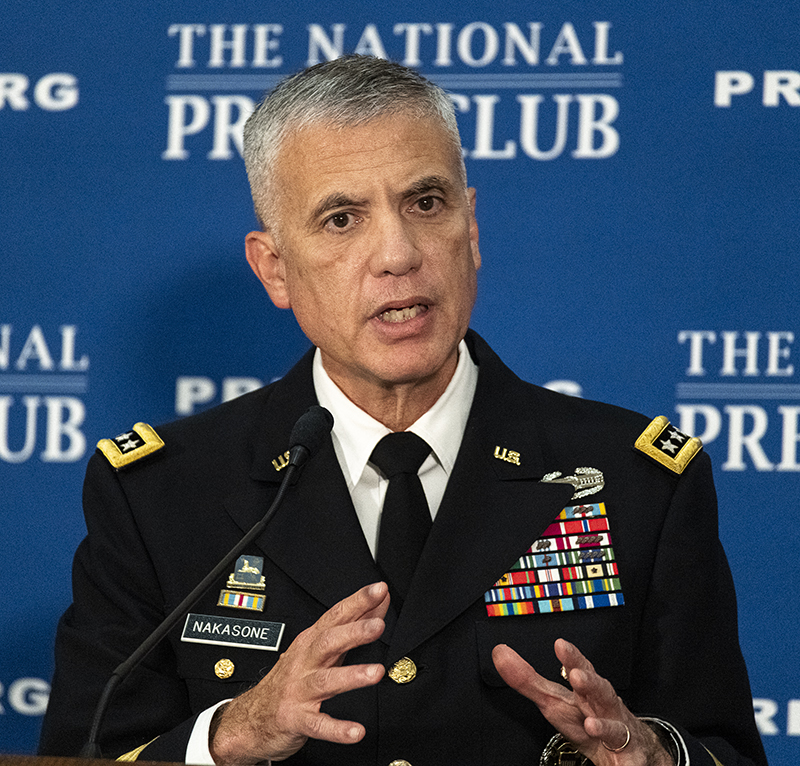 Photos: Gen. Paul Nakasone | National Press Club