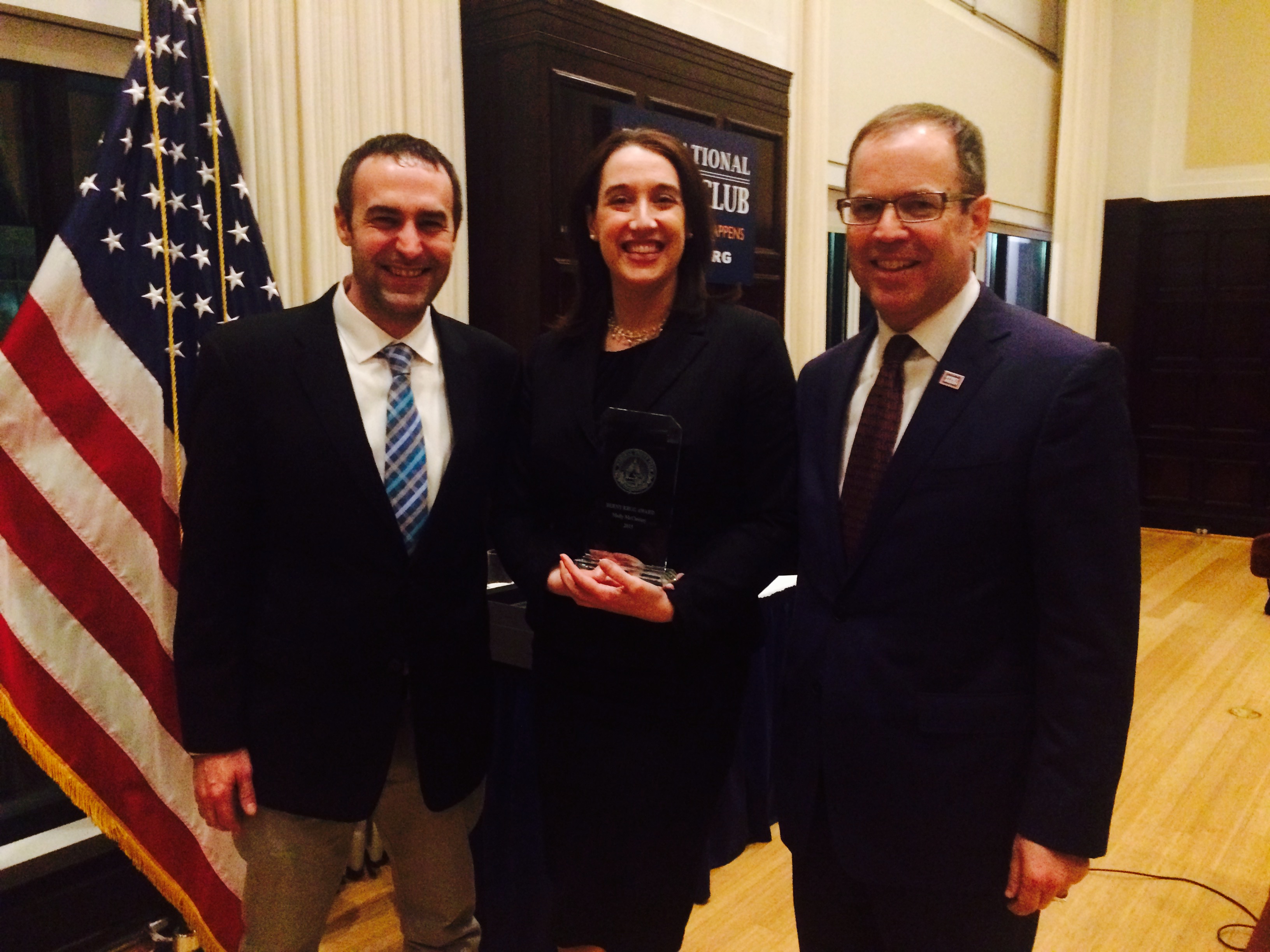 McCluskey wins top volunteer award for establishing Club on social ...